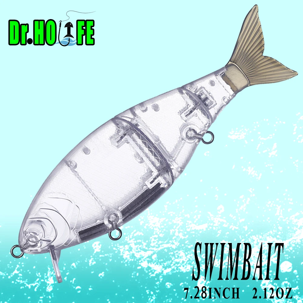 Dr-Holife-3PCS-LOT-Unpainted-Wake-Bait-Blanks-18-5CM-60G-Floating ...