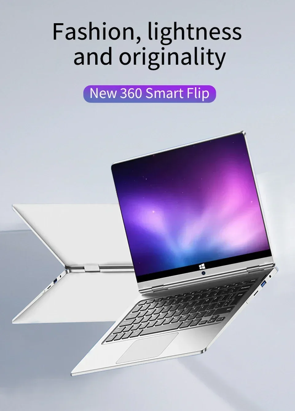 2 in 1 mini Laptop Computer Portable Touch Screen 11.6" Intel N4020 8GB ...