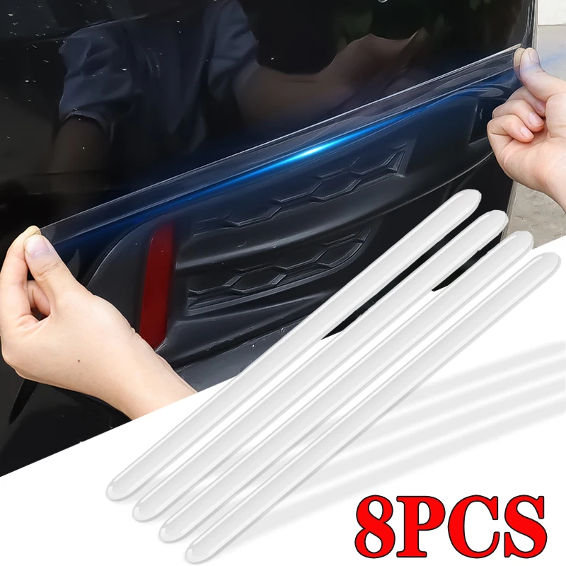 Clear-Car-Door-Edge-Protective-Stickers-Anti-Colis-o-Strip-Transparente ...