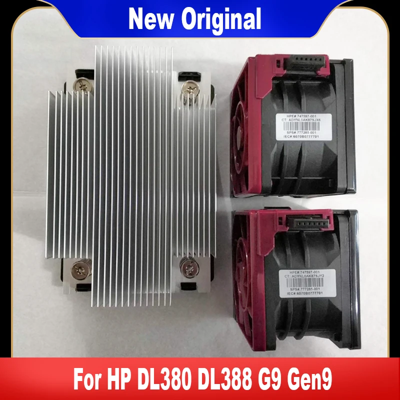 New Original For HP DL380 DL388 G9 Gen9 CPU Cooling Fan 747597-001 ...