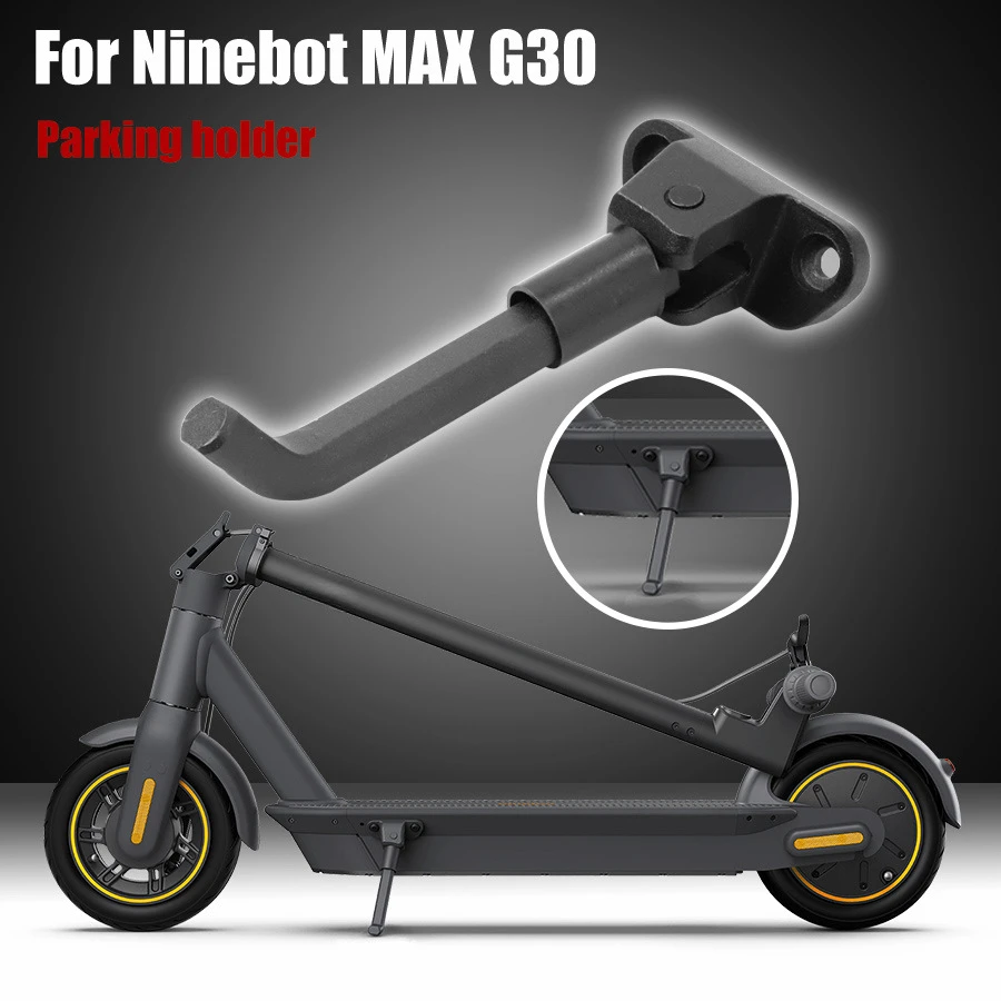 Electric Scooter Foot Support Frame Side Kickstand Skateboard Aluminum ...