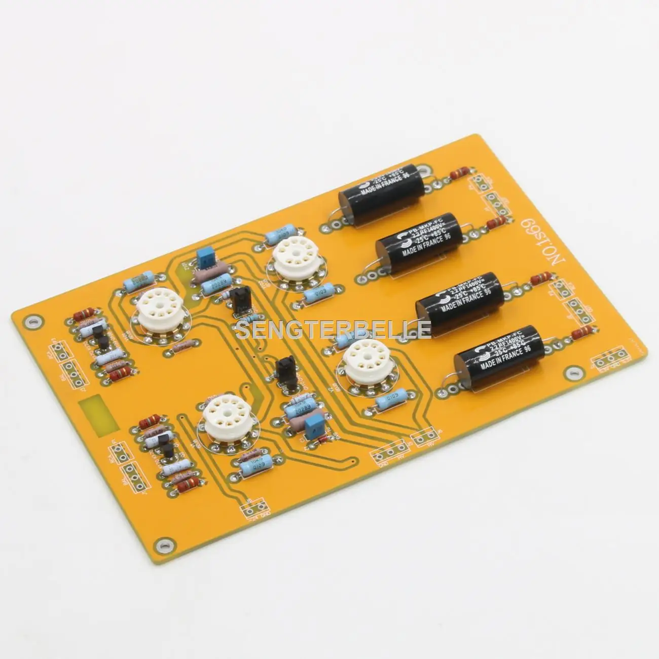 HiFi-Full-Balance-Tube-Preamplifier-Board-6DJ8-6922-XLR-Balanced-Preamp ...