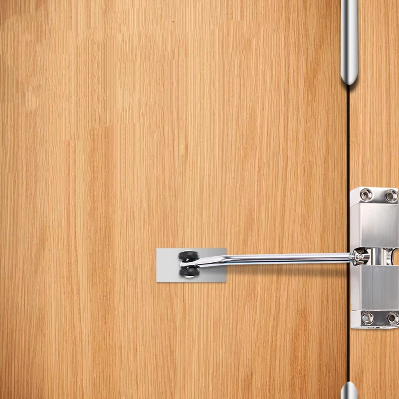 Automatic Door Closer Hydraulic Buffer Punch-Free Mute Home Closer ...