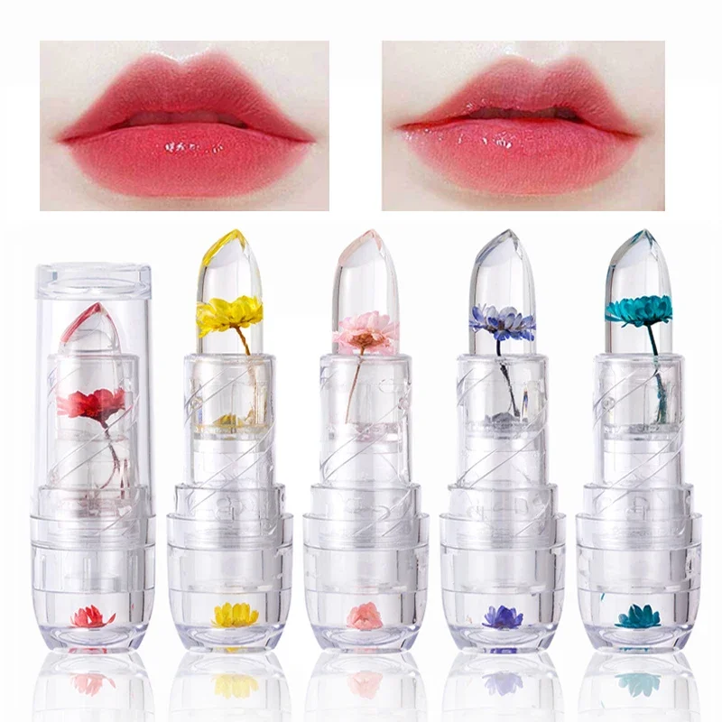 Fresh-Flowers-Warm-Jelly-Lipbalm-Alleviates-Dry-Discoloration-Lipstick ...