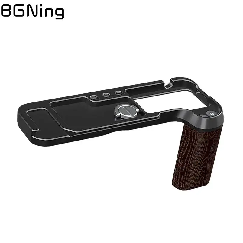 Wooden-Quick-Release-L-Plate-Camera-Hand-Grip-Handle-Aluminum-Alloy ...