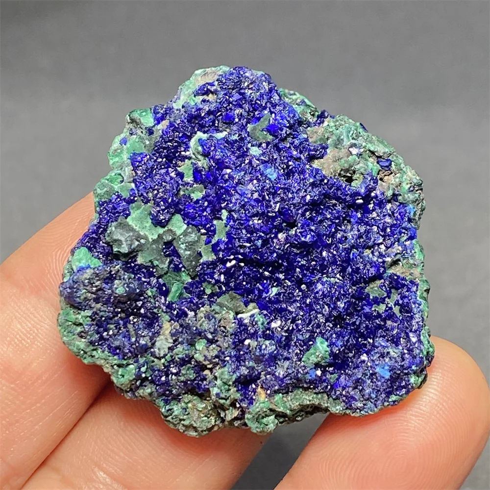 Natural Azurite Malachite Raw Stone Mineral Specimen Geode Healing Home ...