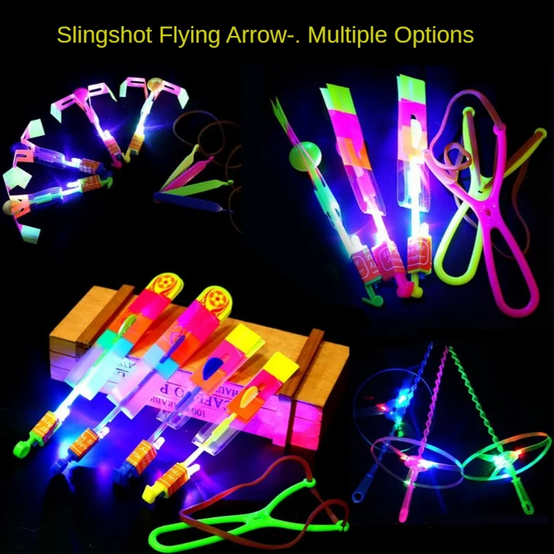 Outdoor-Shining-Rocket-Flash-LED-Light-Night-Kids-Party-Luminous ...