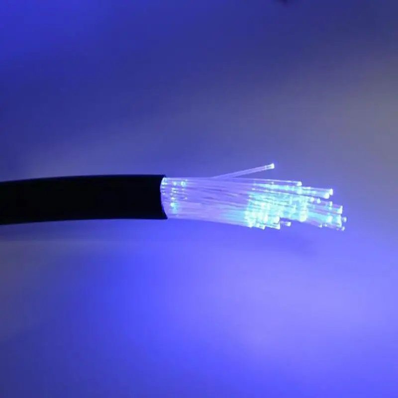 100M-Decorative-PVC-Sheather-Fiber-optic-cable-Multi-strands-0-75mm-in ...