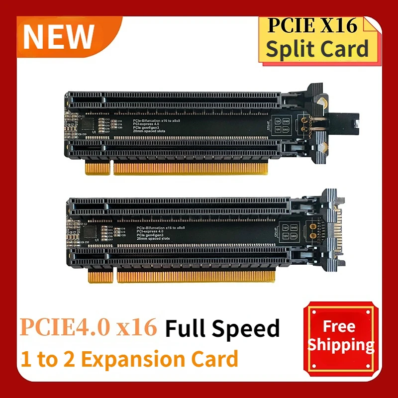 PCI-Express-4-0x16-1-ila-2-geni-letme-kart-Gen4-PCIe-Bifurcation-X16 ...