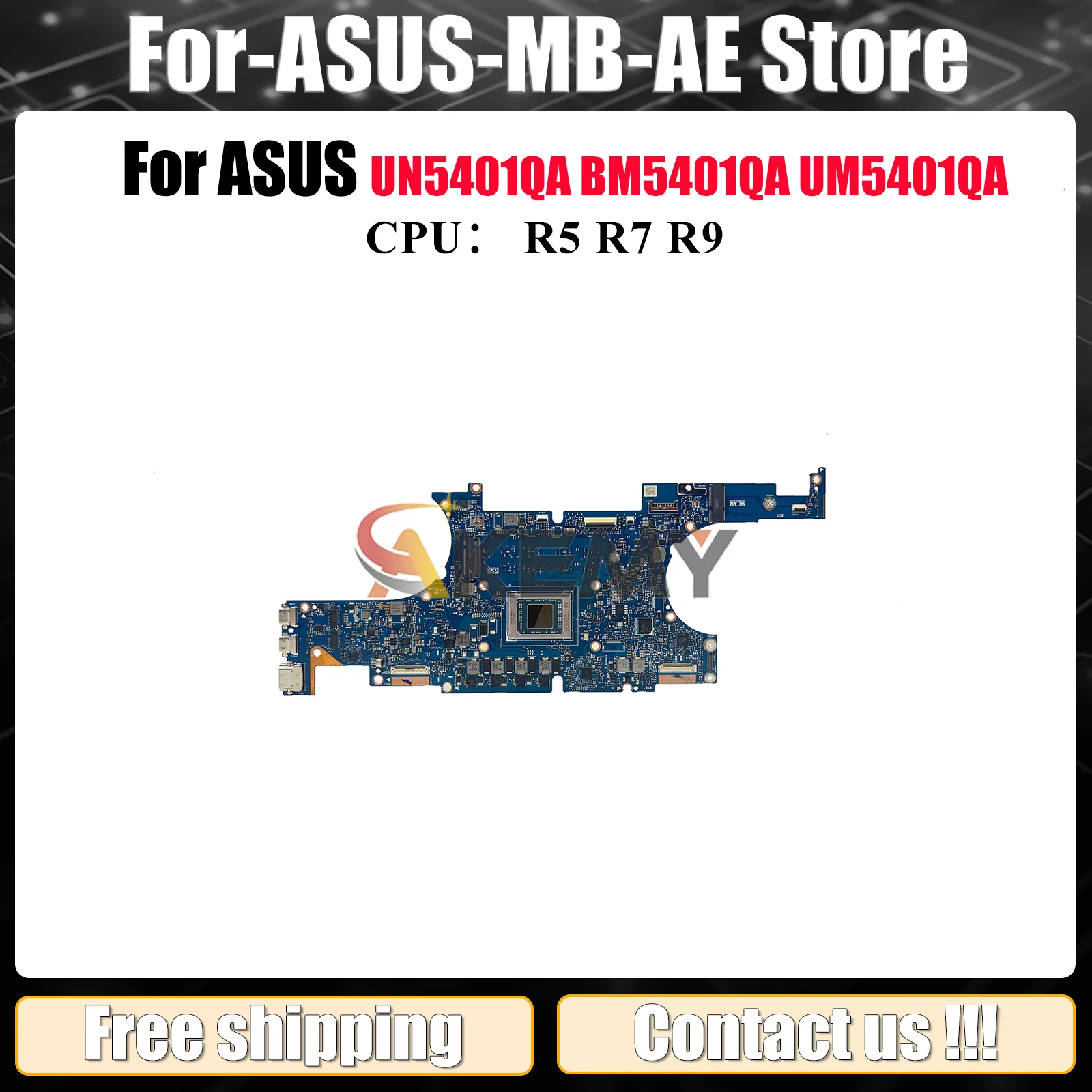Placa-mãe para laptop um5401qa, para asus zenbook duo rn5401qa um5401q ...