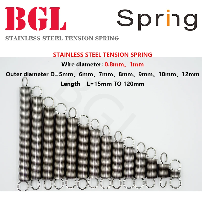5pcs-lot-Tension-spring-0-8mm-1mm-304-stainless-steel-extension-spring ...
