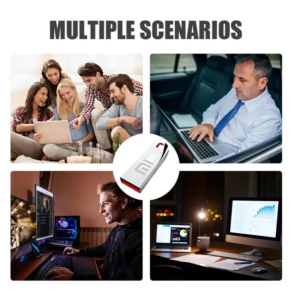 Xiaomi High Speed 2TB Flash Drive USB3.2 Metal U Disk TypeC Memory ...