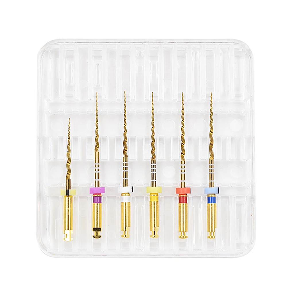 Dental-Endodontic-Gold-Flexible-Rotary-Files-Nickel-Titainium-Golden ...