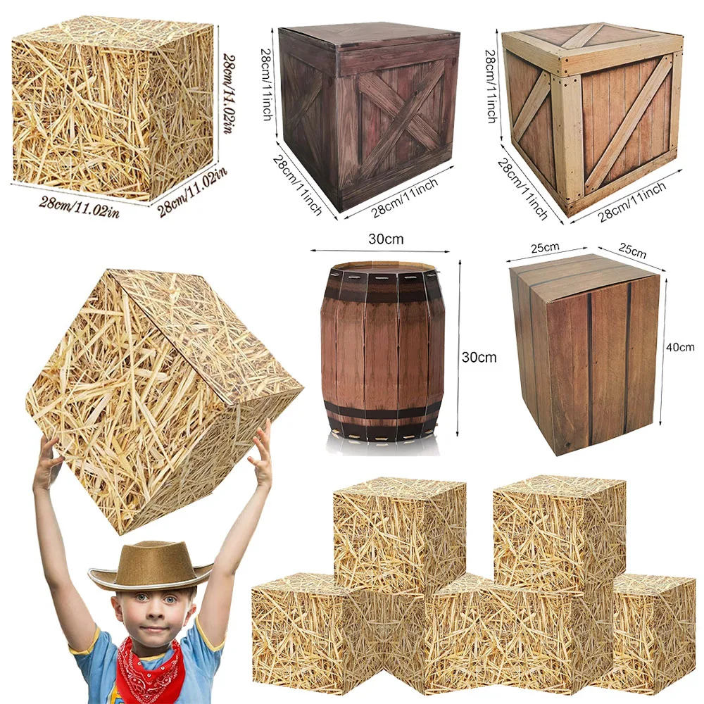 Hay Bale Box: The Ultimate Western Party Prop That Actually Works
