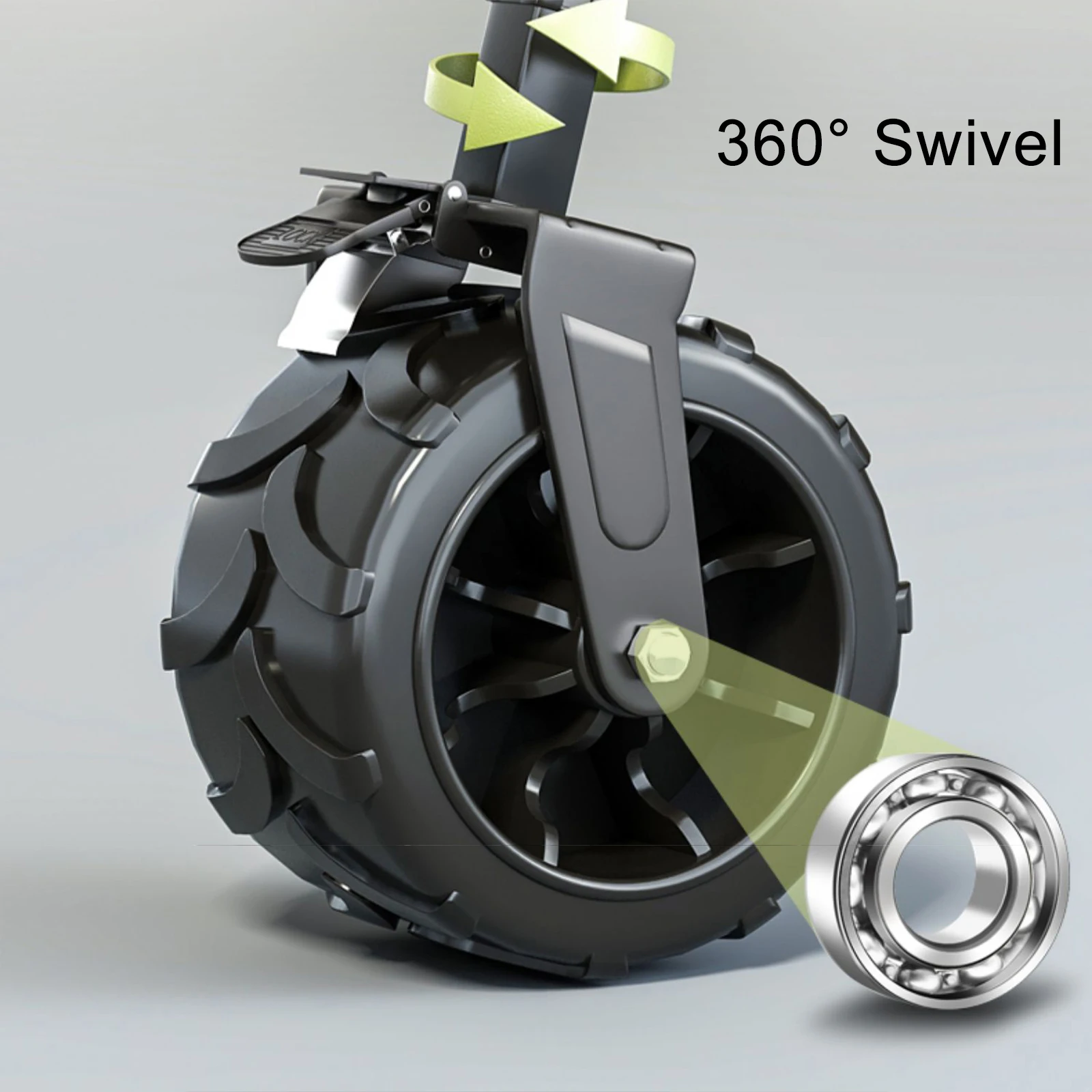 Cart-Replacement-Wheels-With-Double-Bearing-For-Folding-Wagon-Carts ...