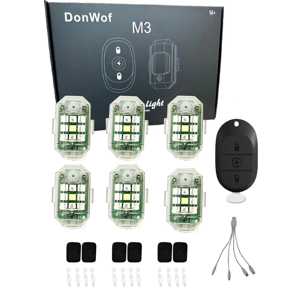 Car-Strobe-Light-Mini-Strobe-Lights-Flash-Lamp-USB-Rechargeable-IP68 ...