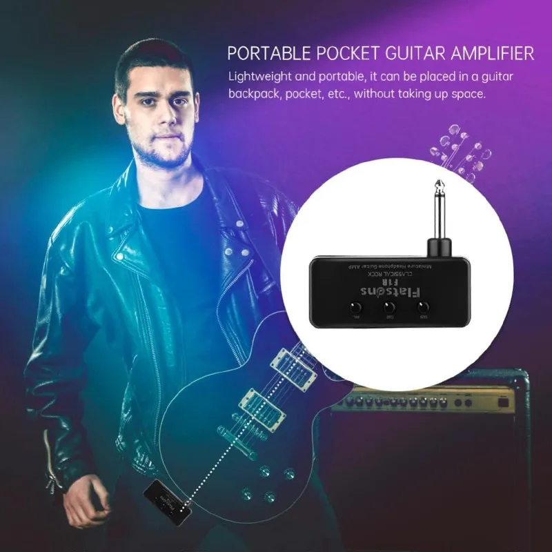 Flatsons-F1R-Classical-Rock-Mini-Guitar-Headphone-Amplifier-High ...