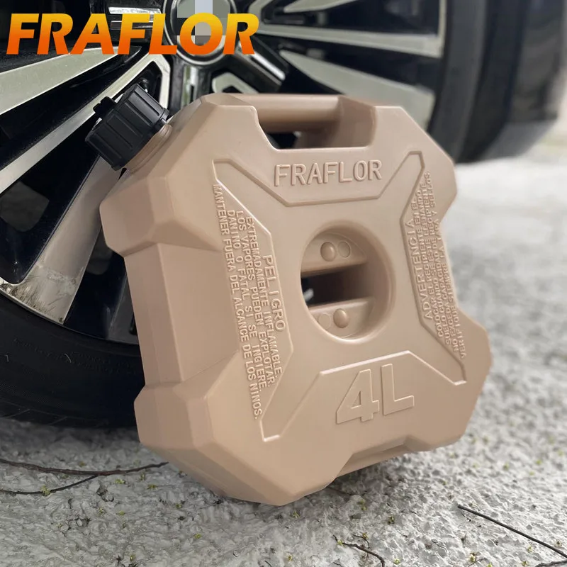 Black Red Unique Design 4l Fuel Tanks Petrol Cans Car Jerry Can Mount ...