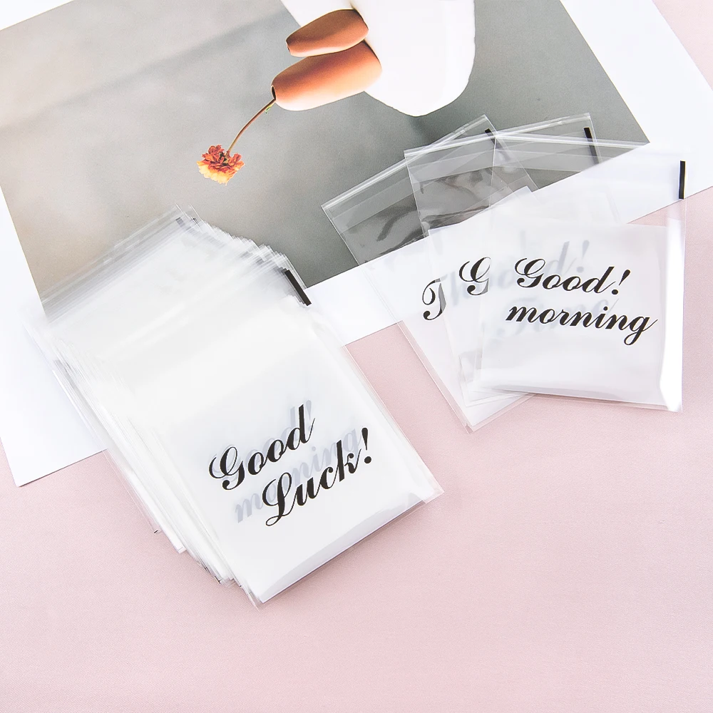 50pcs-English-letters-OPP-self-adhesive-bags-Transparent-self-sealing ...