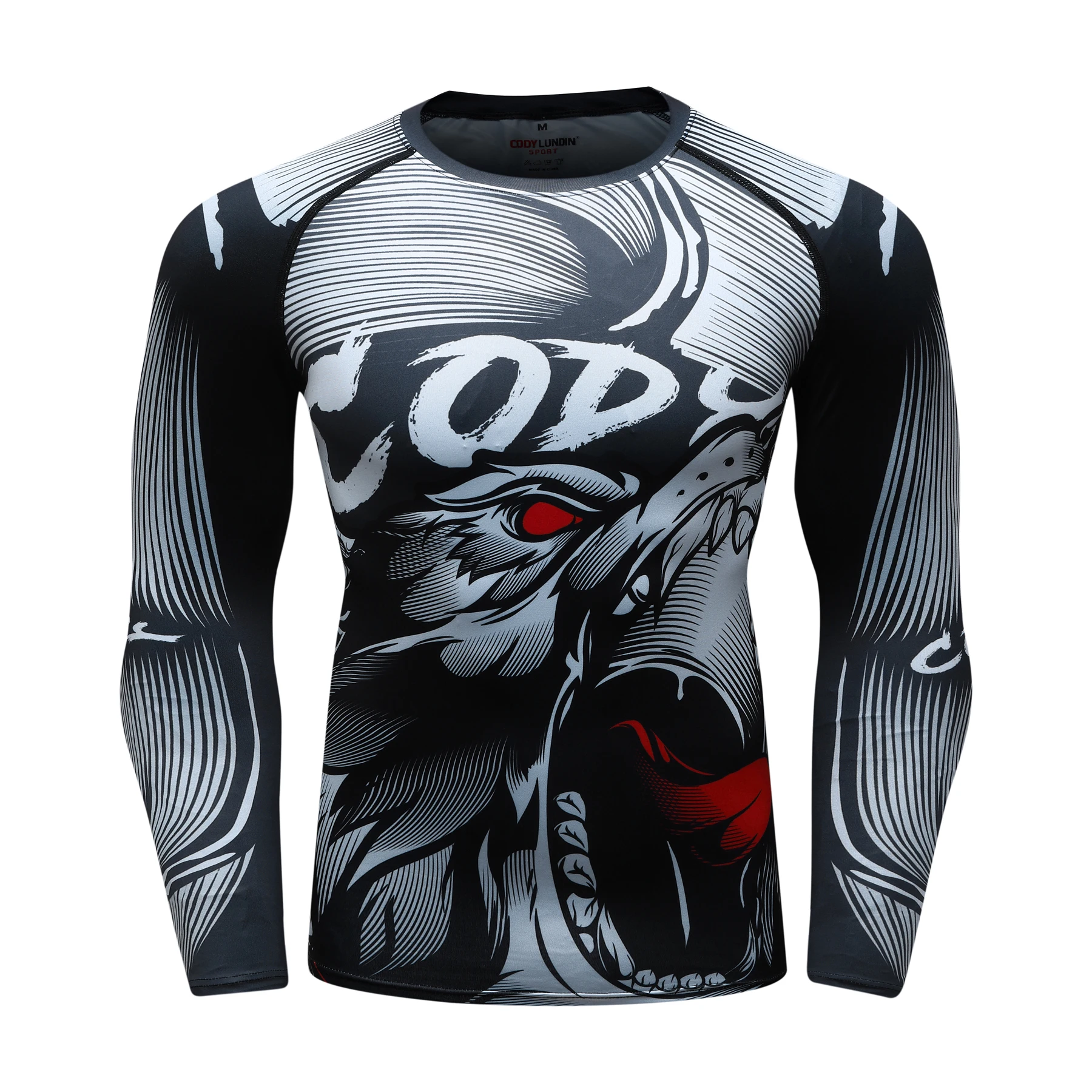 Cody-Lundin-Designer-Compression-Gym-T-Shirts-Sublimation-Cool-Jiu ...