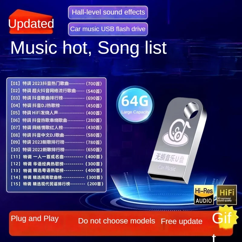 Tiktok-New-Song-Dj-with-Video-Mv-Car-Universal-Usb-Flash-Drive-Flash ...