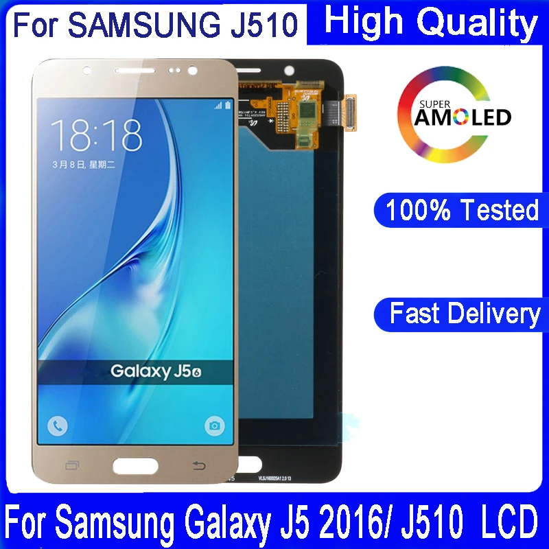 Samsung Galaxy J5 J530f Lcd Display Touch Screen - Original 5.2'' Lcd ...