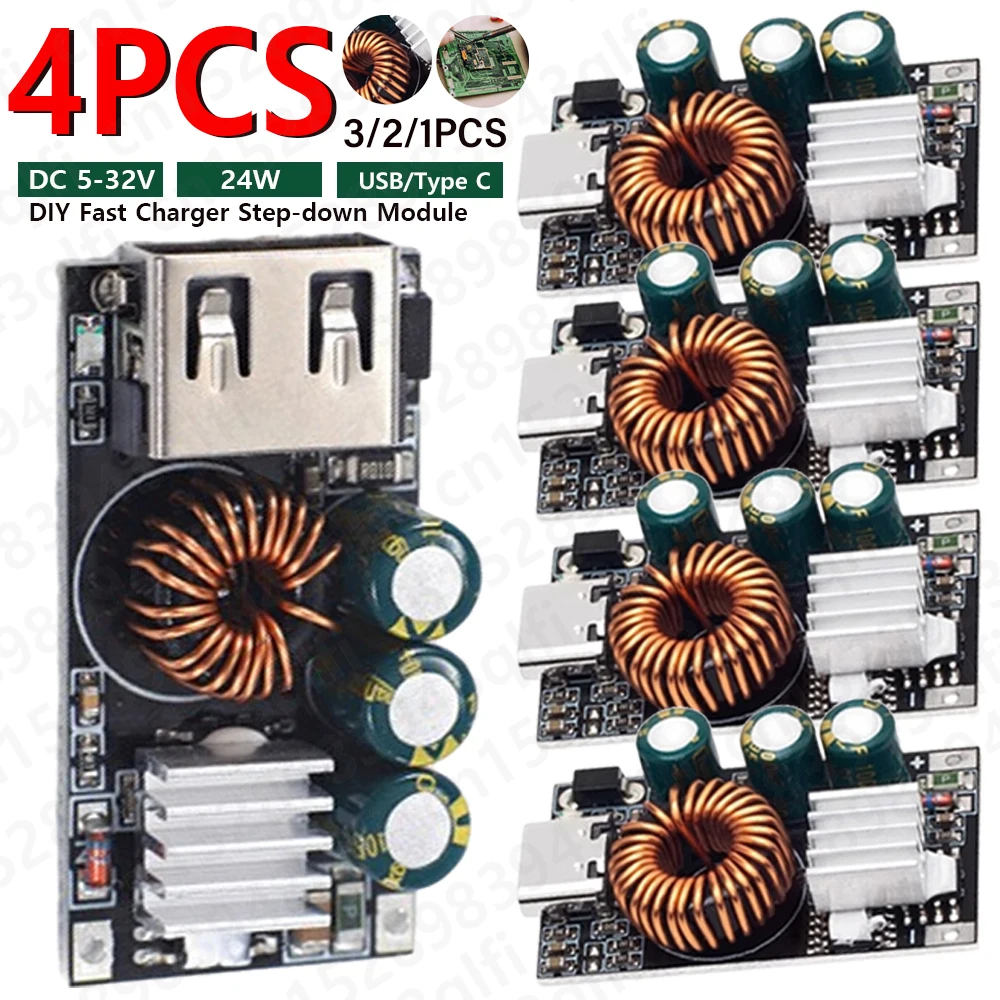 1-4pcs-QC3-0-DIY-Fast-Charger-Step-down-Module-USB-Type-C-DC-5-32V.jpg