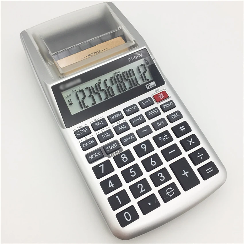 Print-Computer-Calculator-Monochrome-Small-Desktop-Printing-Calculator ...