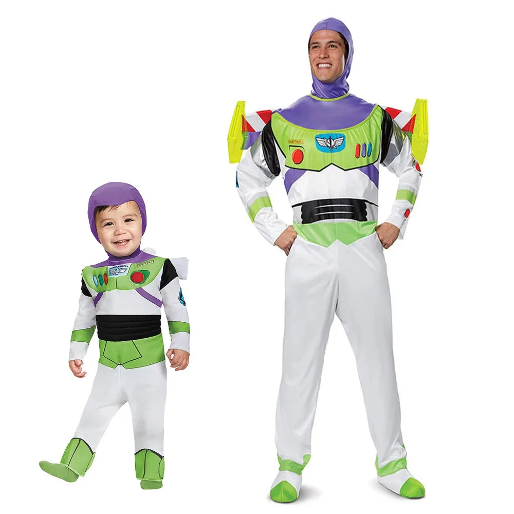 Adult Buzz Lightyear Cosplay Costume Uniform Carnival Performance Party ...
