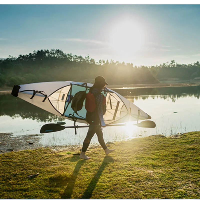 Kayak-acu-tico-plegable-al-aire-libre-canoa-ligera-bote-de-pesca-port ...
