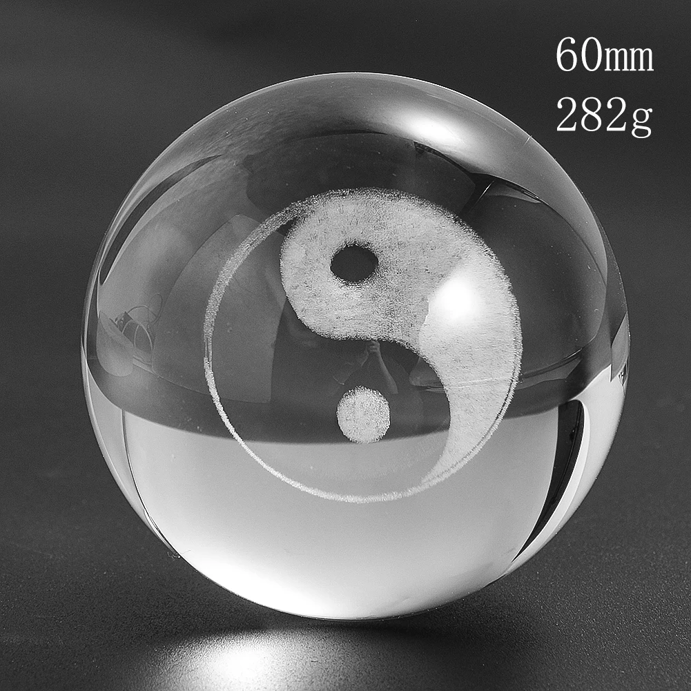 60MM-Laser-Engraving-Chinese-Taoism-Yin-Yang-Tai-Chi-Crystal-Ball ...
