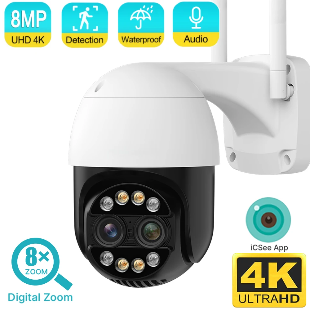 4K-8MP-Dual-Lens-Wireless-Surveillance-Camera-WiFi-IP-Camera-8X-Digital ...