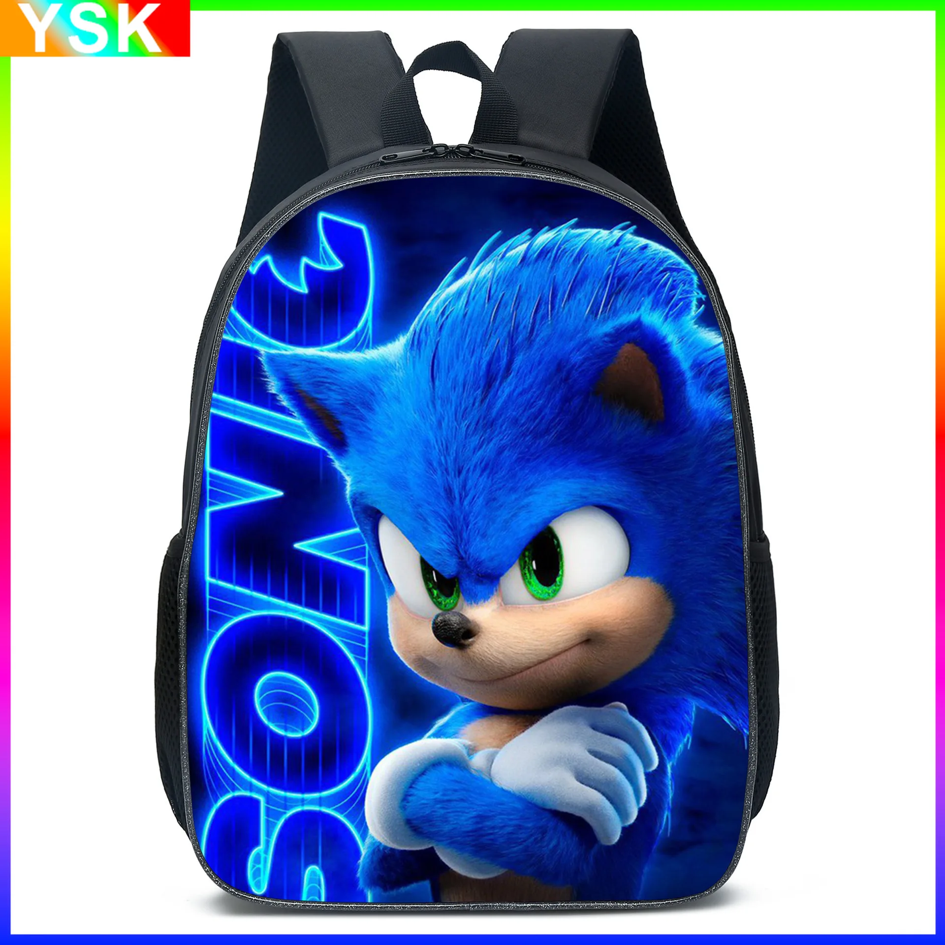 New-Cartoon-Animation-Sonic-SONIC-Primary-and-Secondary-School-Bags ...