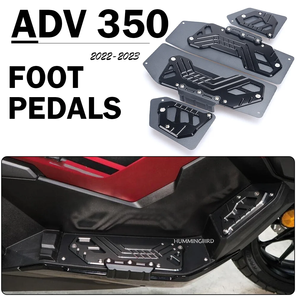 ADV-350-NEW-Accessories-2023-2022-Motorcycle-Footboard-Footrest-Kit ...