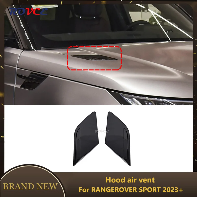 Car Exterior Hood Air Vent Outlet Wing Cover Trim for Land Rover Range ...