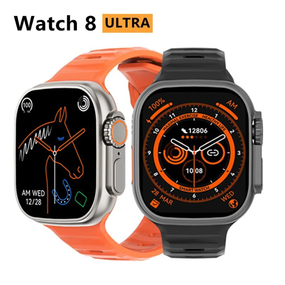 2022 akıllı İzle Ultra serisi 8 NFC Smartwatch erkekler kadınlar için ...