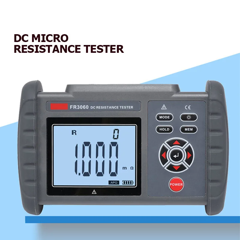 FR3060 DC low resistance tester high-precision micro ohmmeter ...