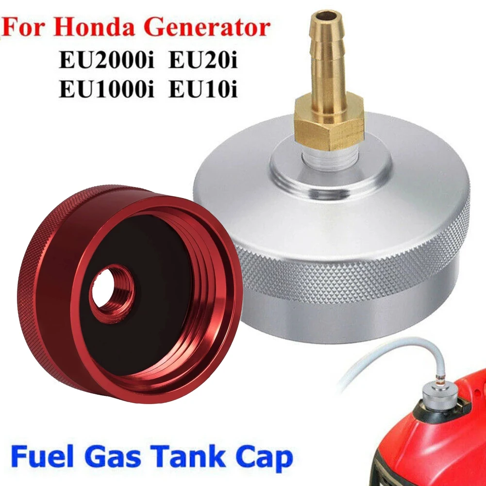 MX Aluminum Extended Run Gas Cap with Brass Hose Fitting Generator ...