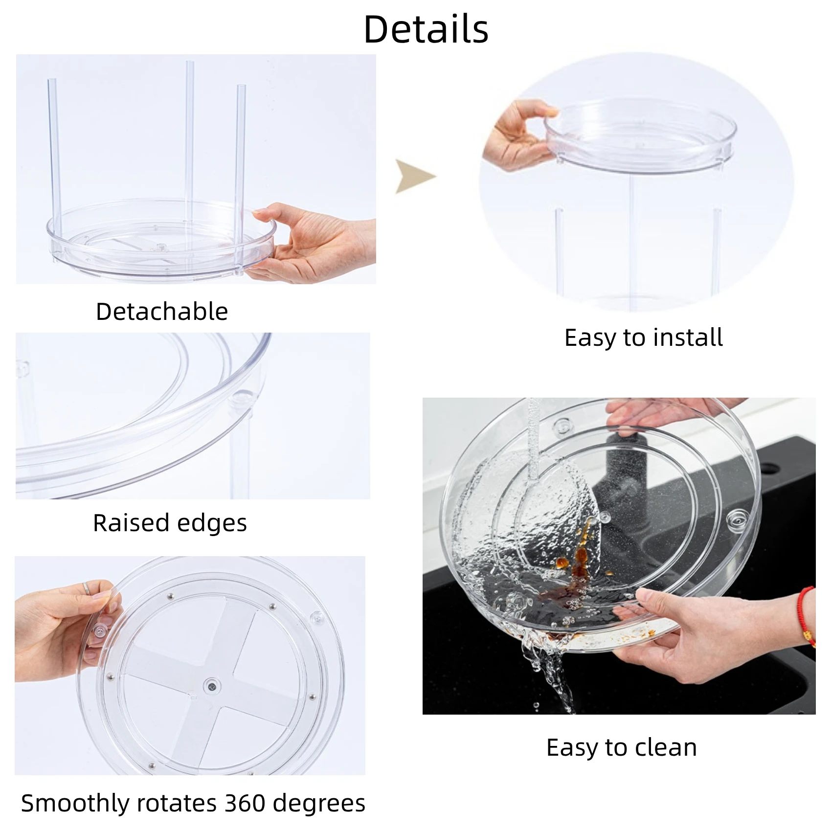360° Rotation Cabinet Turntable Organizer – ALL KITCHEN THINGS