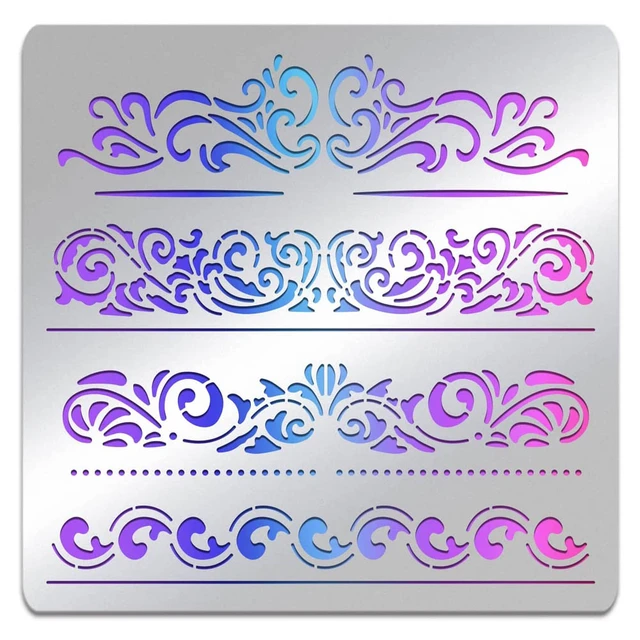 Gothic Swirls Stencils