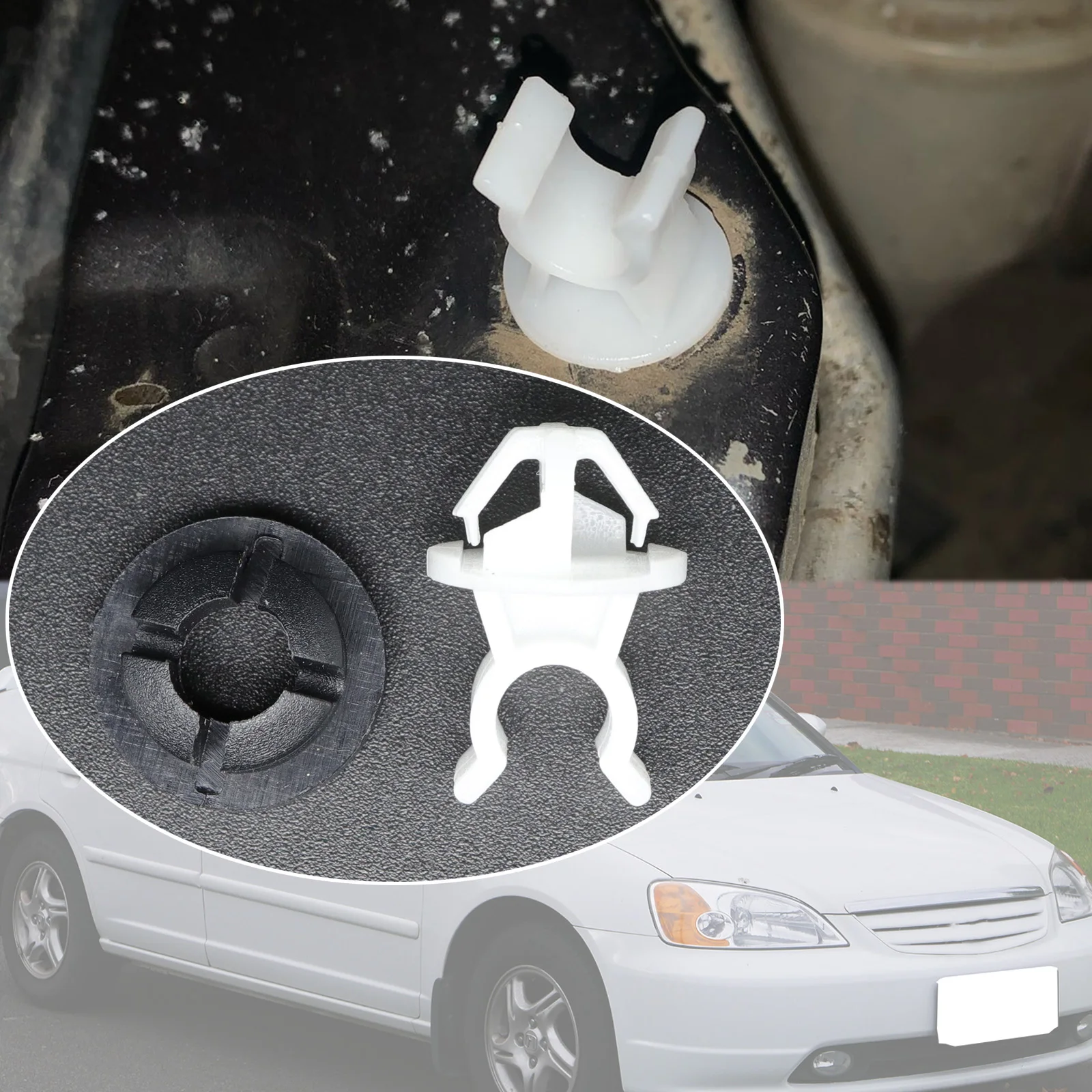 Front-Hood-Bonnet-Rod-Prop-Support-Clip-Grommet-Stay-Clamp-Fastener ...
