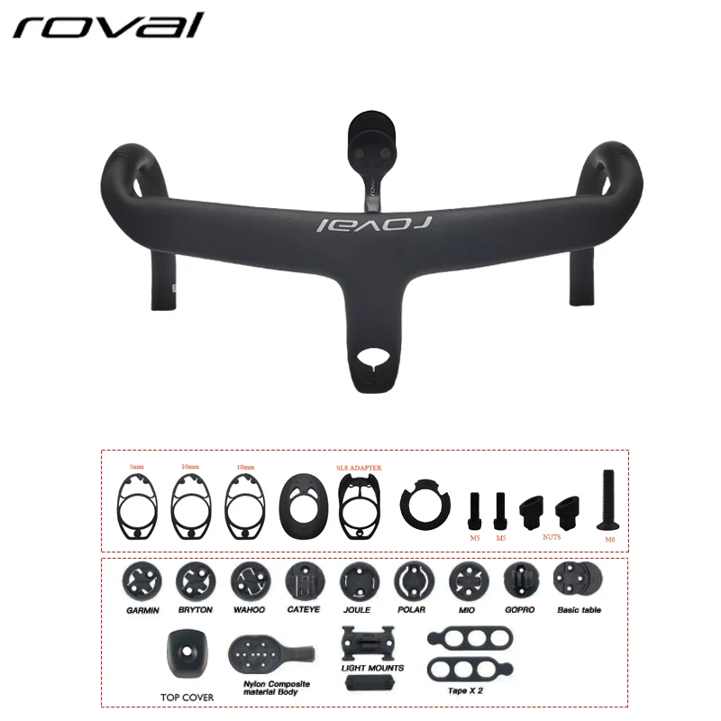 sl8-sl7-Carbon-road-handlebar-roval-Internal-Cable-Routing-Road-Bicycle ...