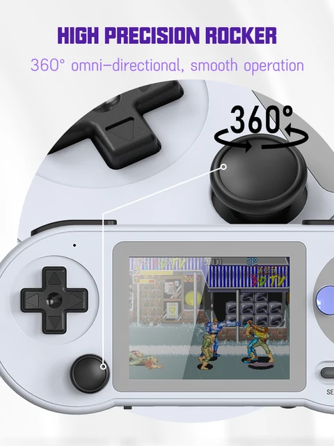SF2000 Mini Portable Video Game Console Built-in 10000 Retro Games 3.0 ...
