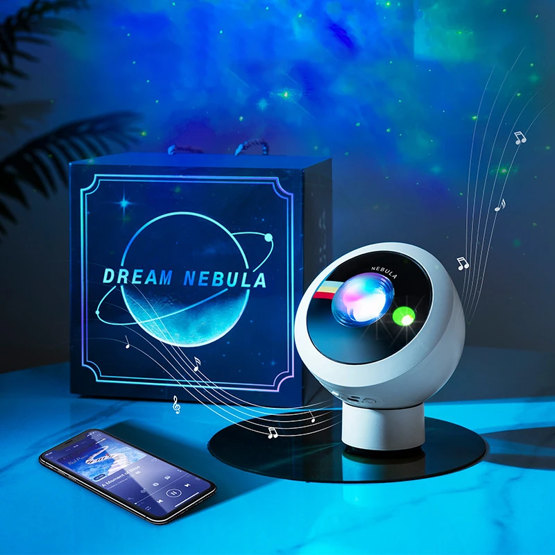 Galaxy Night Light Astronaut Star Projector Starry Sky Lamp Dream ...