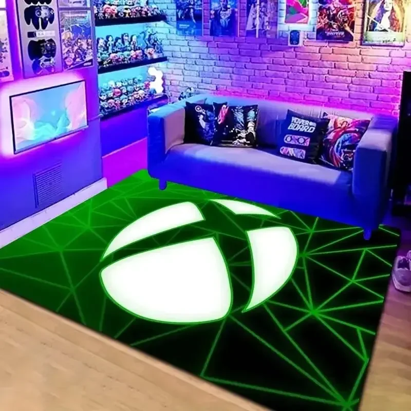 Gaming-Xbox-Creative-Carpet-Rug-for-Home-Living-Room-Bedroom-Gaming ...