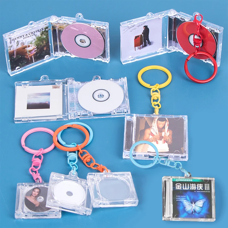 Peripheral-Commemorative-Blank-Album-Mini-CD-Case-Keychain-CD-Player ...