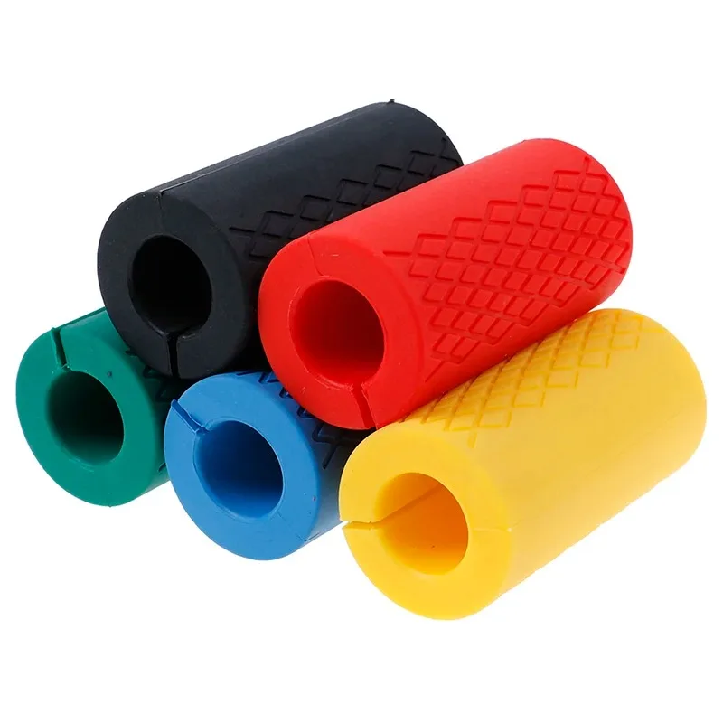 Silicone-Dumbbell-Barbell-Grips-Handles-Anti-Slip-Protect-Pad-Pull-Up ...