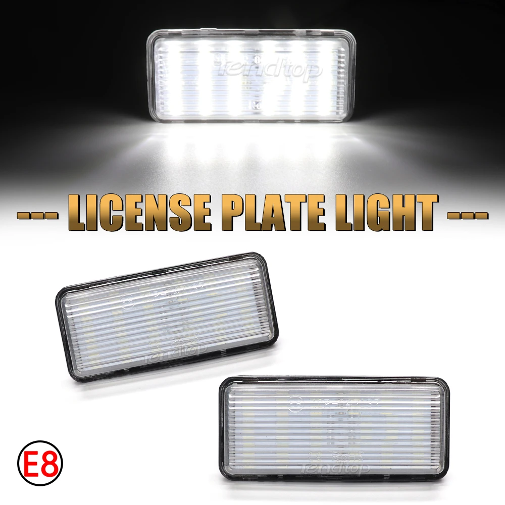 1-Pair-License-Number-Plate-Light-for-Toyota-Land-Cruiser-100-200-Prado ...