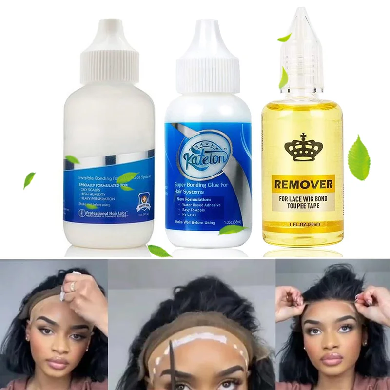 Wig Adhesive Waterproof Lace Wig Glue Strong Hold Hair Glue Invisible ...