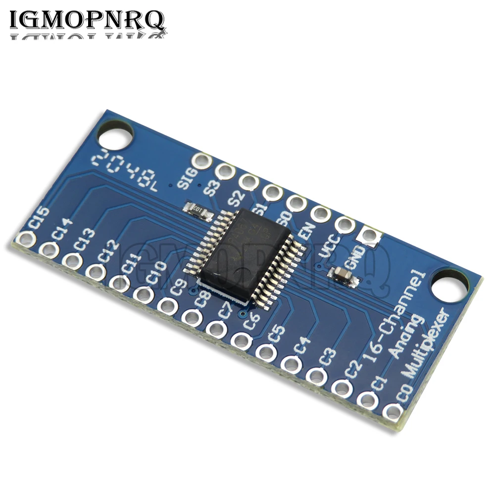 CD74HC4067-16-Channel-Analog-Digital-Multiplexer-Breakout-Board-Module ...